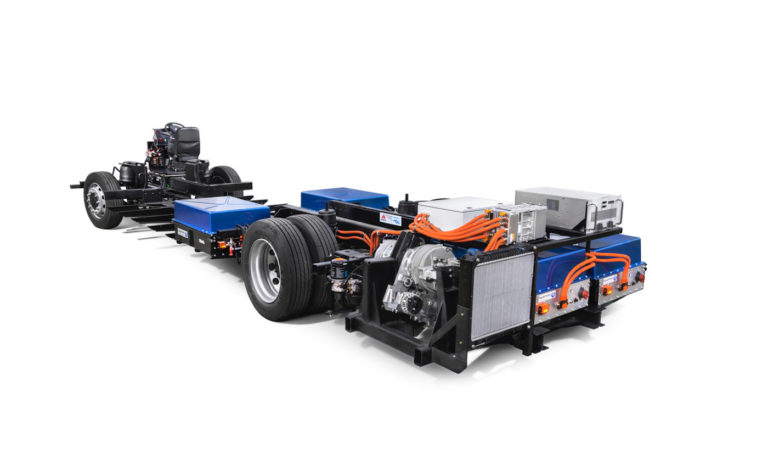 Low-floor chassis developed for electric buses | Vehicle Dynamics ...
