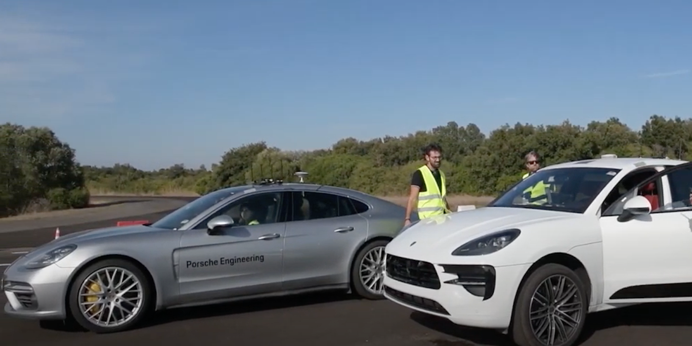 VW Group's eight-vehicle swarm test | Vehicle Dynamics International