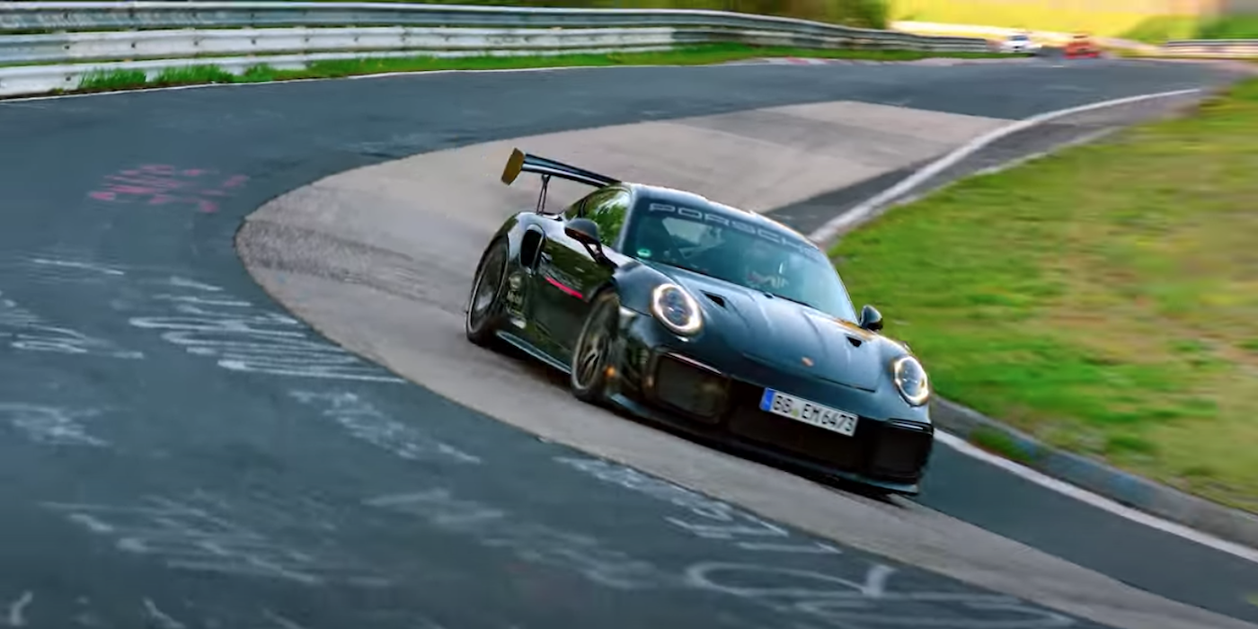 Watch the Manthey 911 GT2 RS set a Nürburgring lap record | Vehicle ...