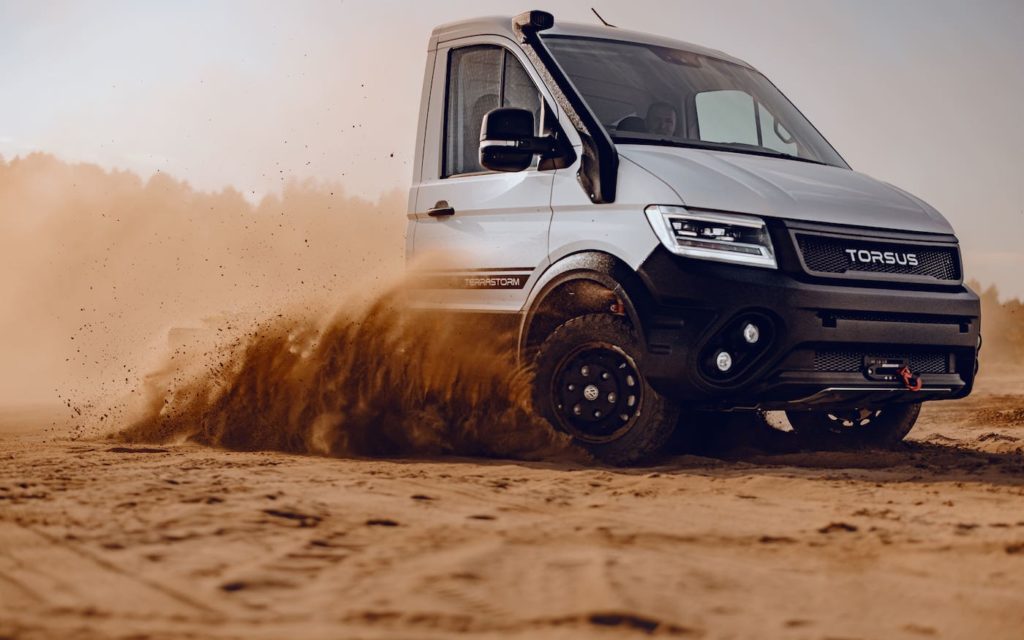 Torus reveals the rugged Terrastorm Chassis | Vehicle Dynamics ...