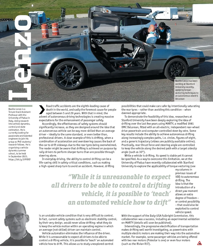 The May 2023 issue of Vehicle Dynamics International is out! | Vehicle ...